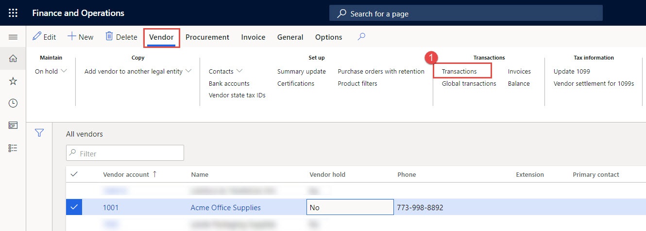 Opening the Invoice Image in D365
